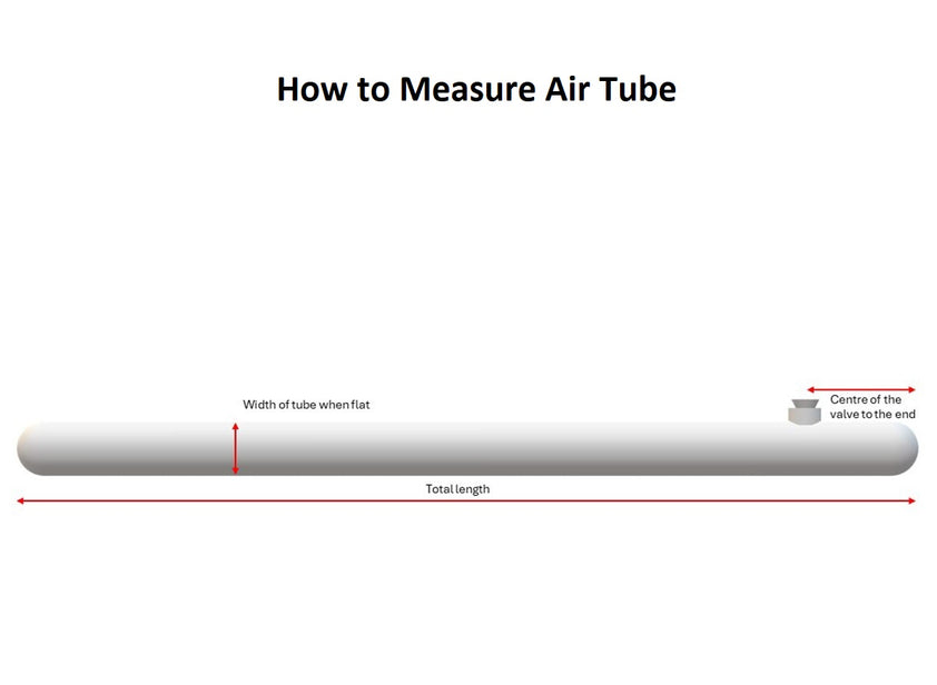 Universal Inflatable Inner Air Tube with Boston Valve – 10cm to 14cm D ...