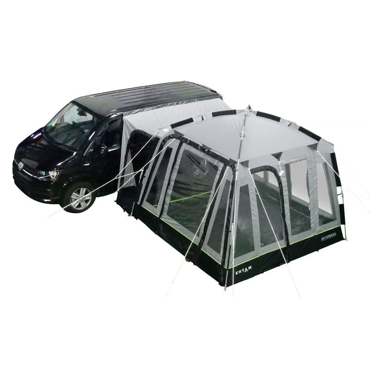 Khyam Motordome Dub Hub Flysheet - Grey/Black – TentSpares