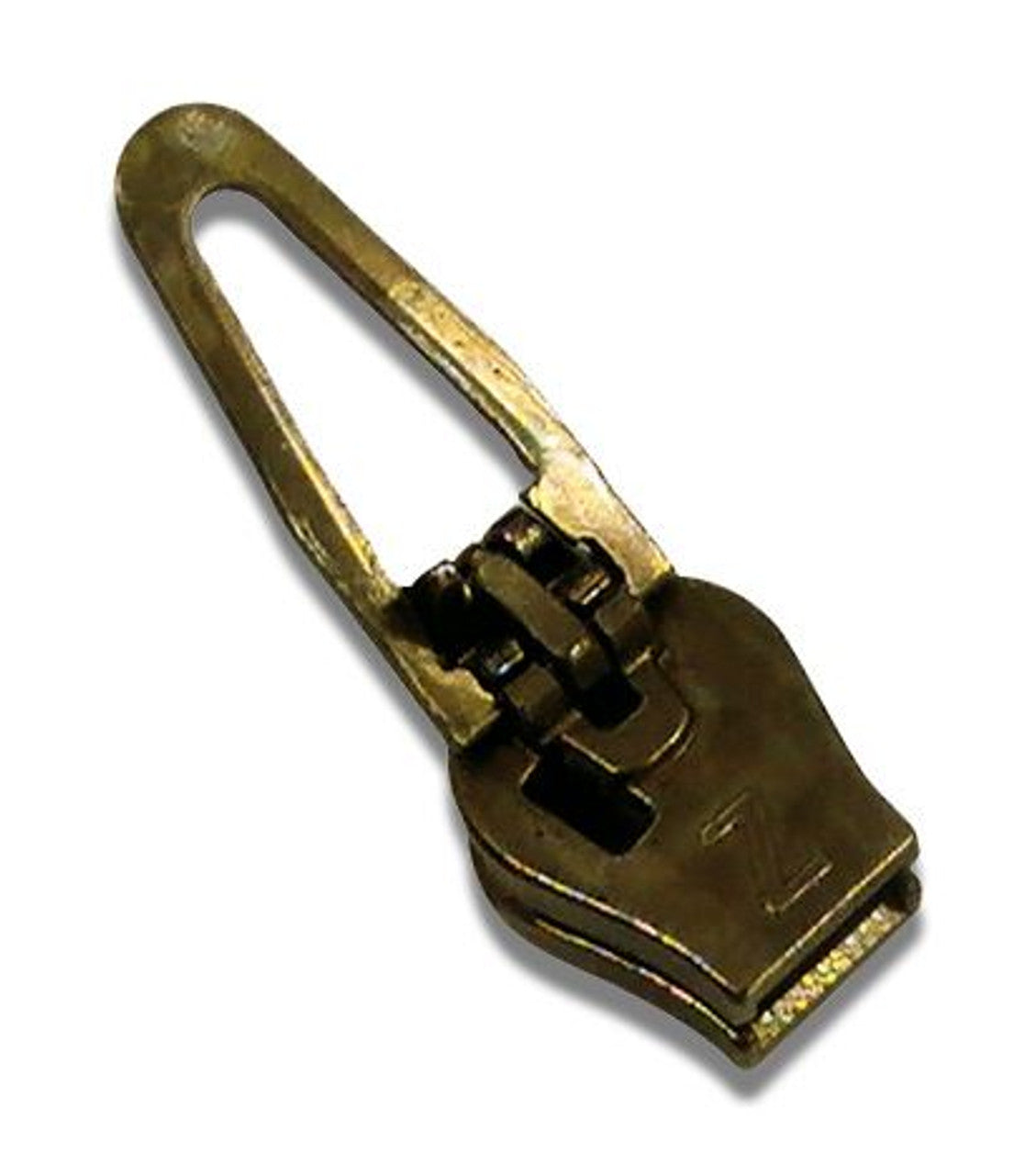 ZlideOn 4C2-2 Waterproof Old Brass with Straight Puller – Tentspares